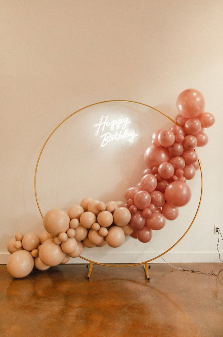 Gold Circle Backdrop – Not Your Average Picnic
